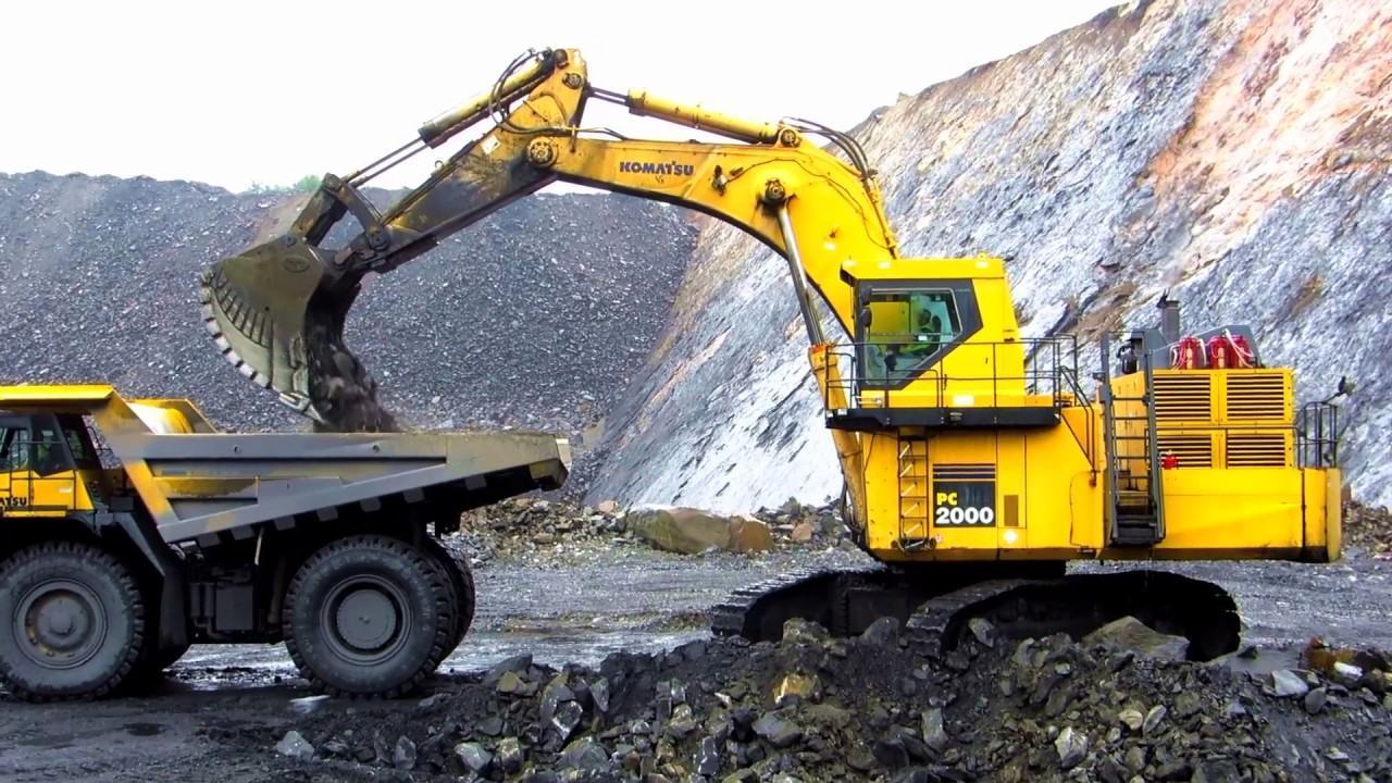 Komatsu PC 2000-8 -Máy xúc đào lớn nhất Việt Nam - Cà phê du học